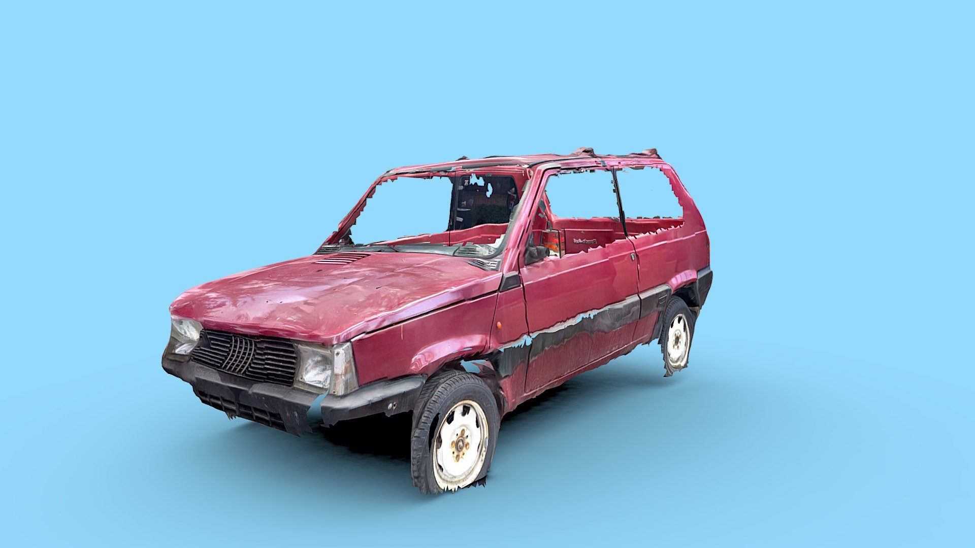 Fiat Panda Scan - Download Free 3D model by patritevi [c3ff7be] - Sketchfab