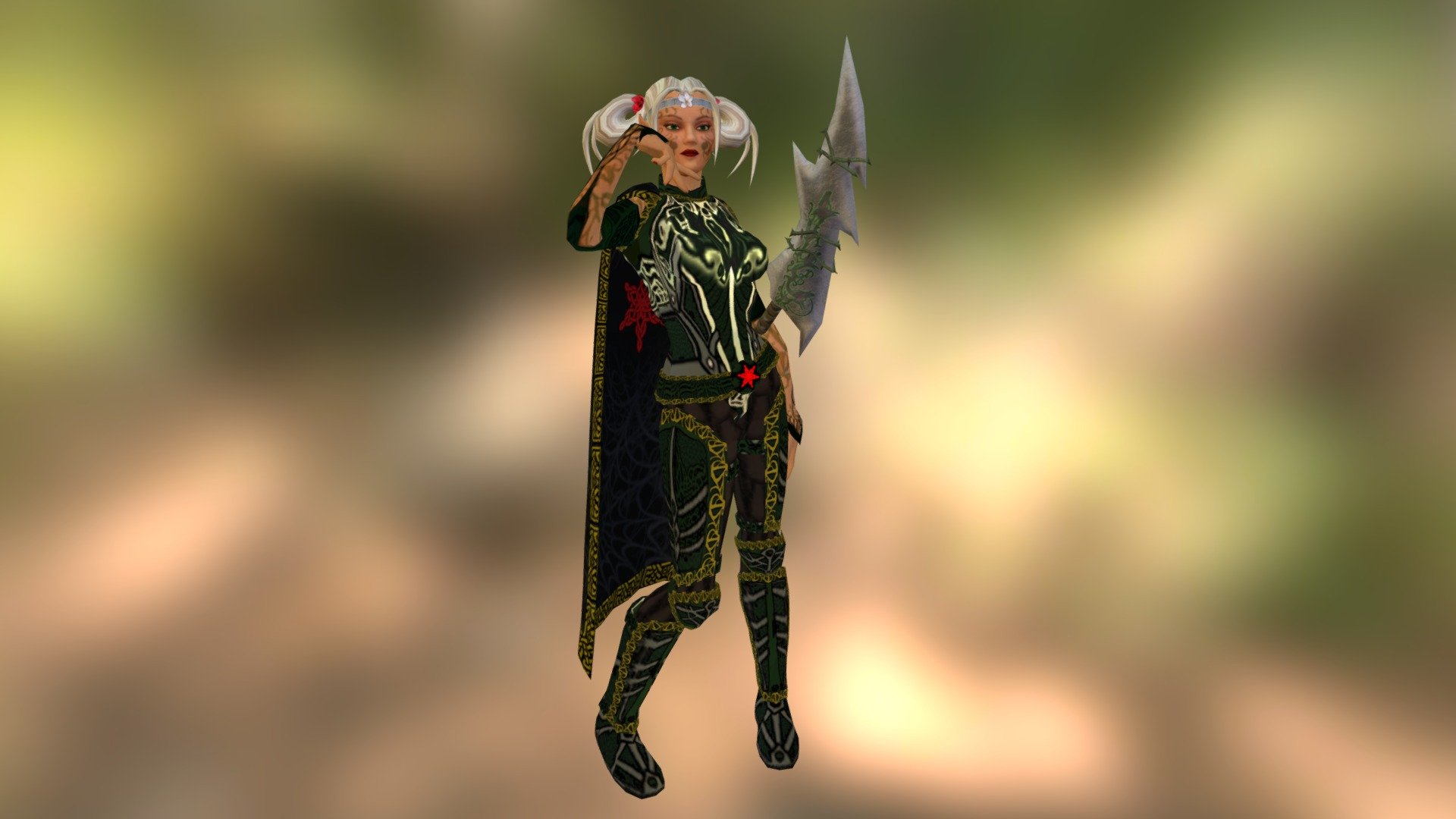 Sakkura Model - 3D model by tweedfu [c3uS0Ps] - Sketchfab