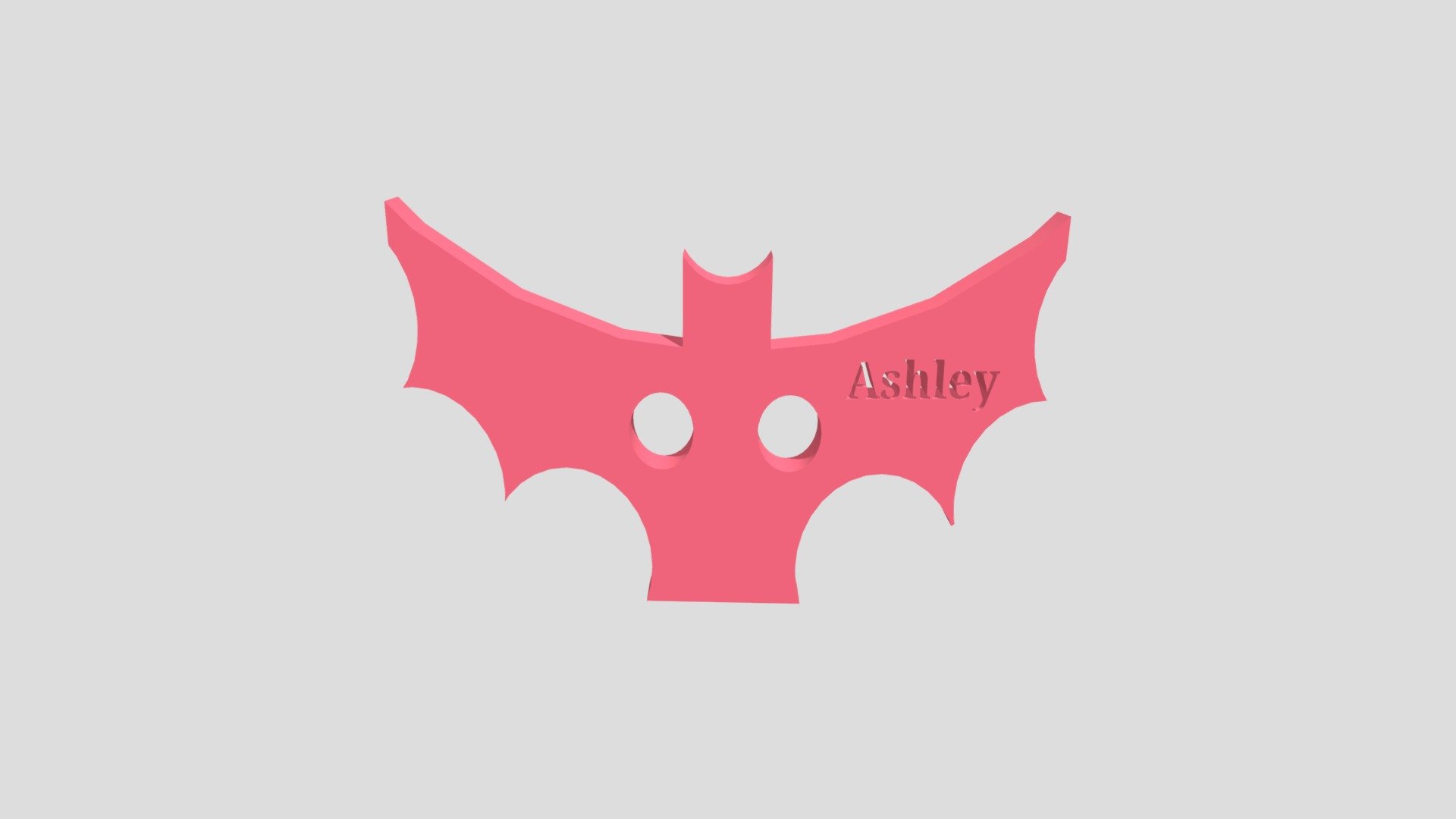 Bat Button - 3D model by 010076902 [c400281] - Sketchfab