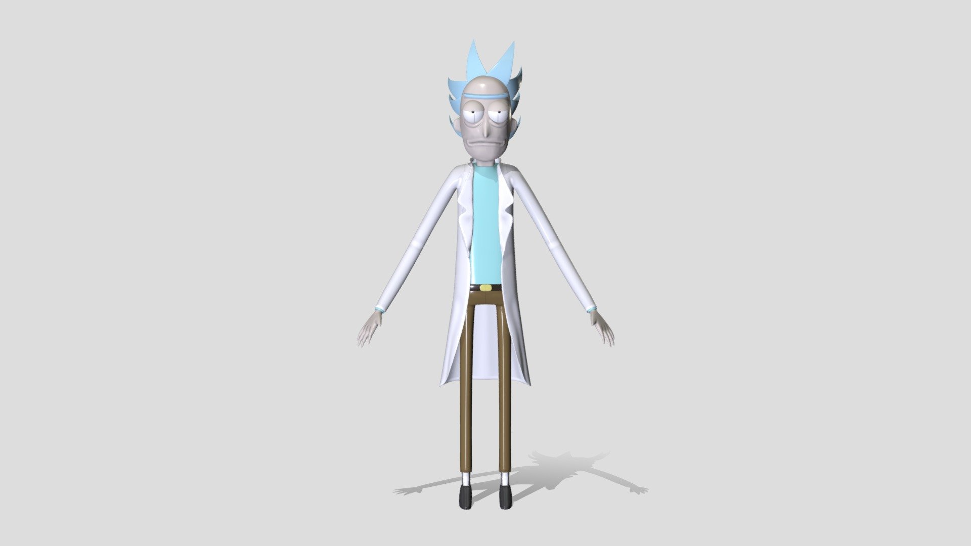 RICK FINAL - 3D model by Wolmer_ [c401ad9] - Sketchfab