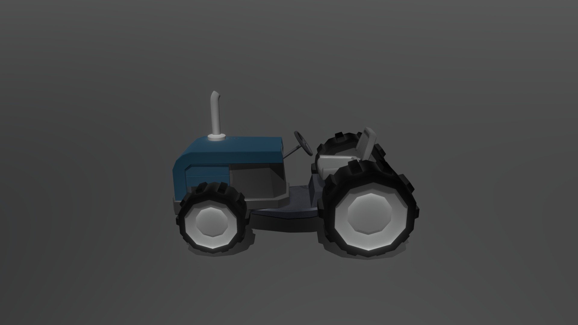 Stylized Tractor - 3D model by LLOYDO [c4024f9] - Sketchfab