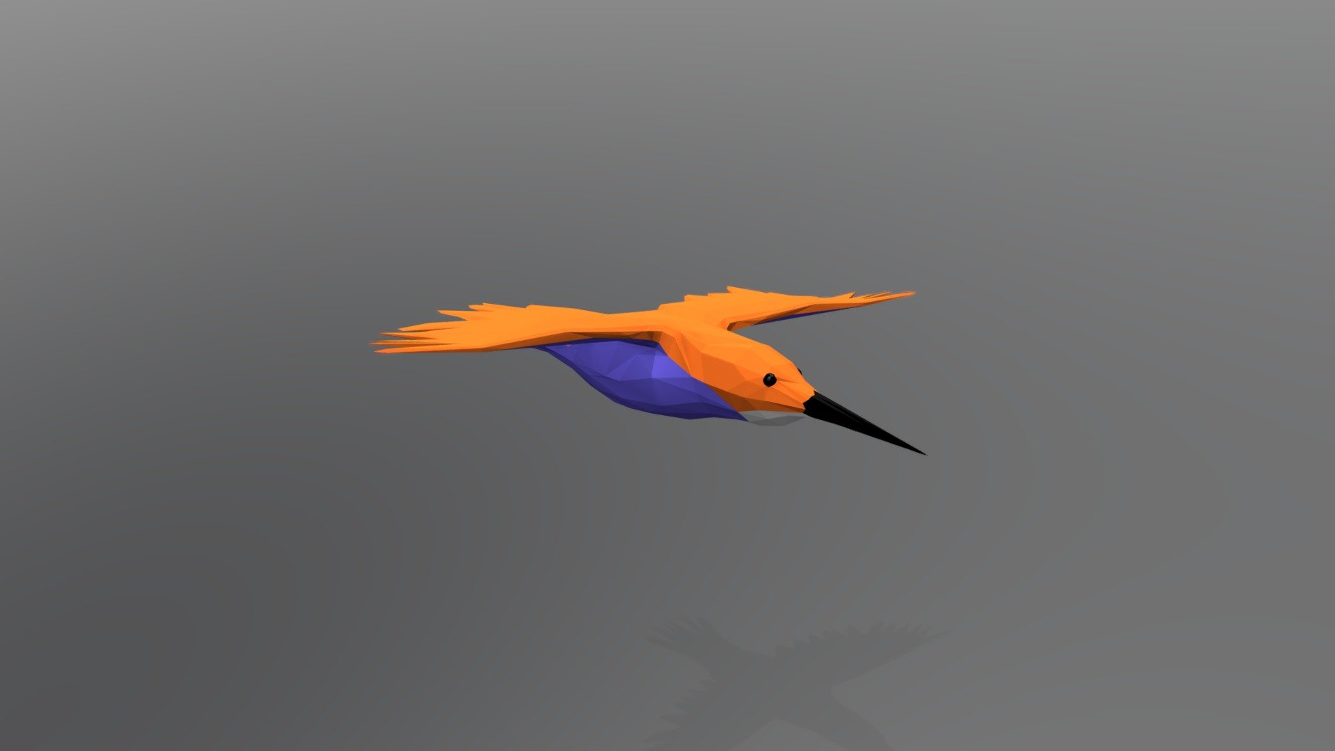 Low Poly Bird - 3D model by mrfurrer [c402741] - Sketchfab