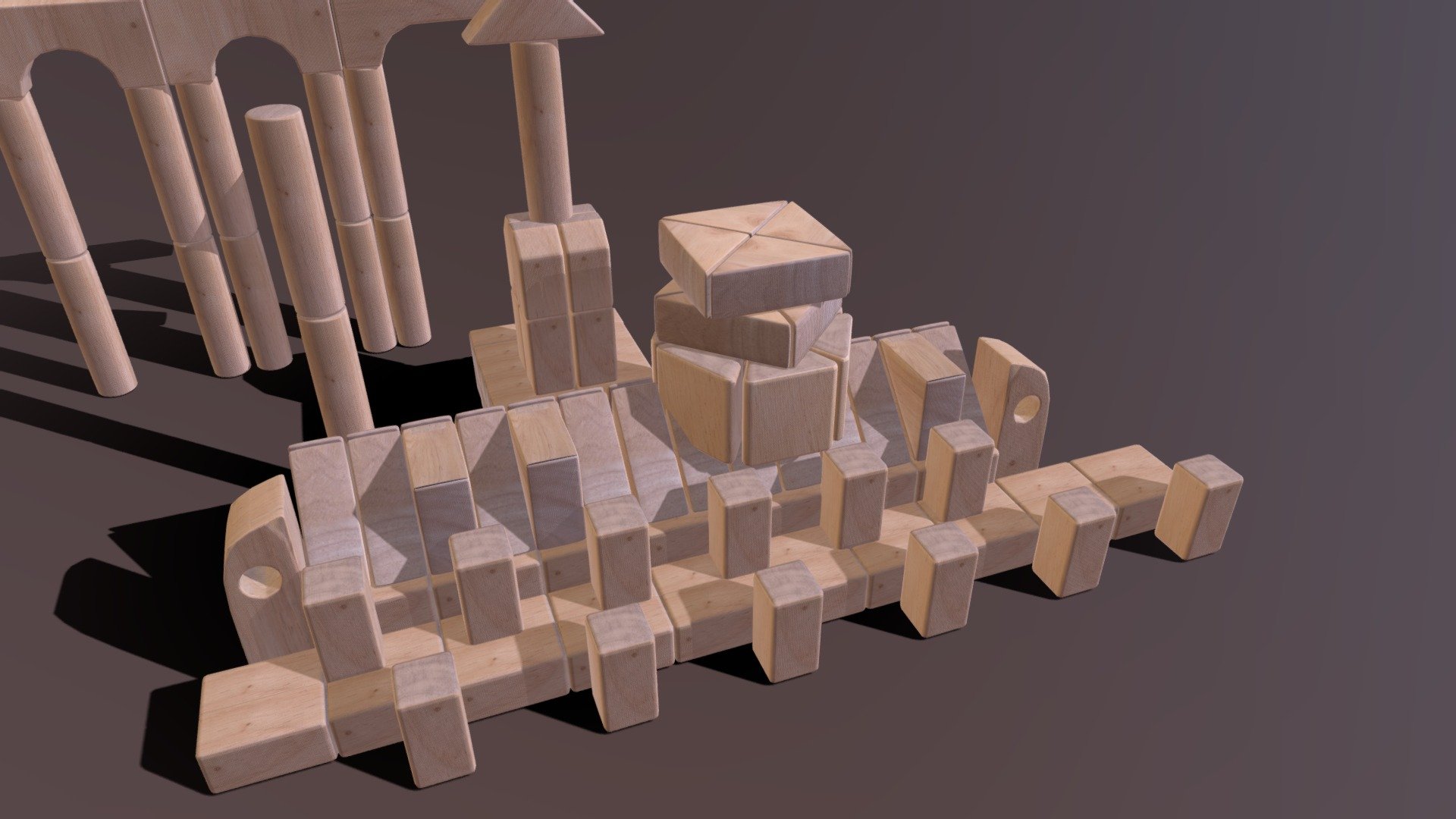 Part 3 blocks - Download Free 3D model by Karol C (@KarolynChan ...