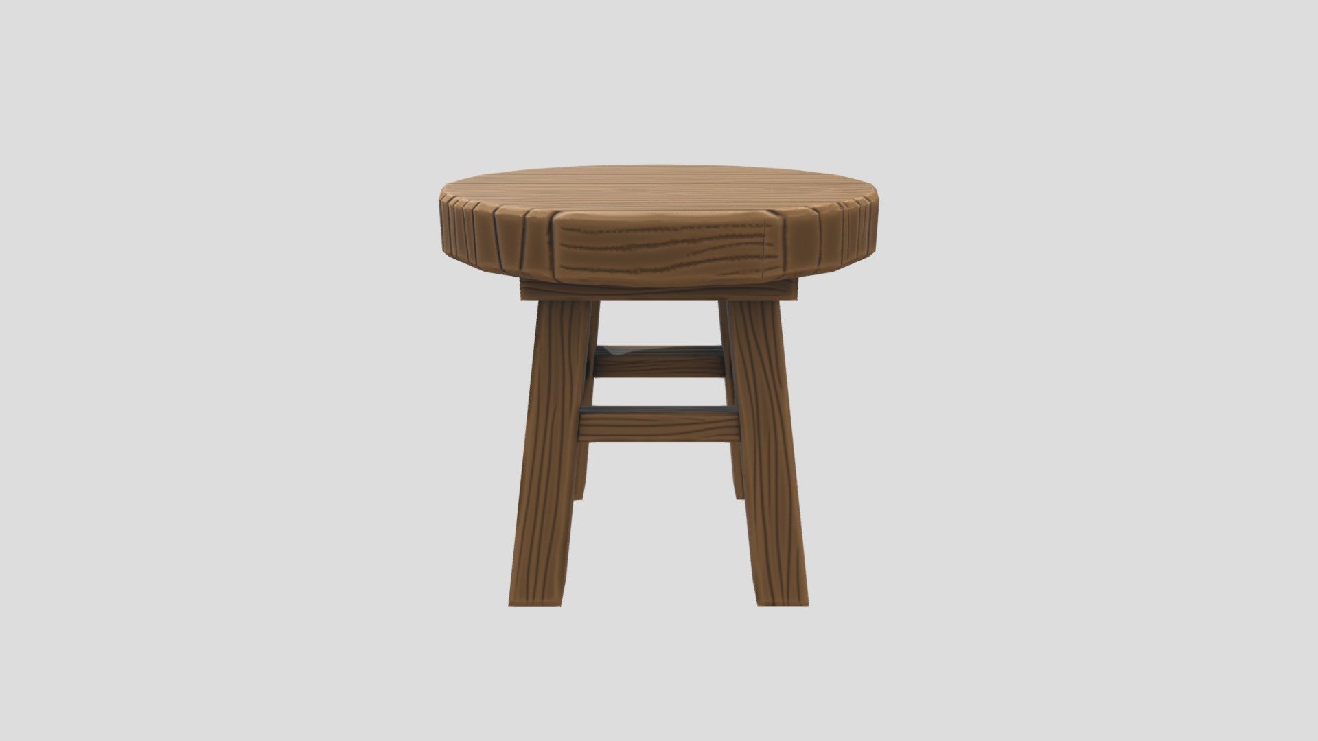 Stylized Stool Prop - 3D model by mechlai [c403ad6] - Sketchfab