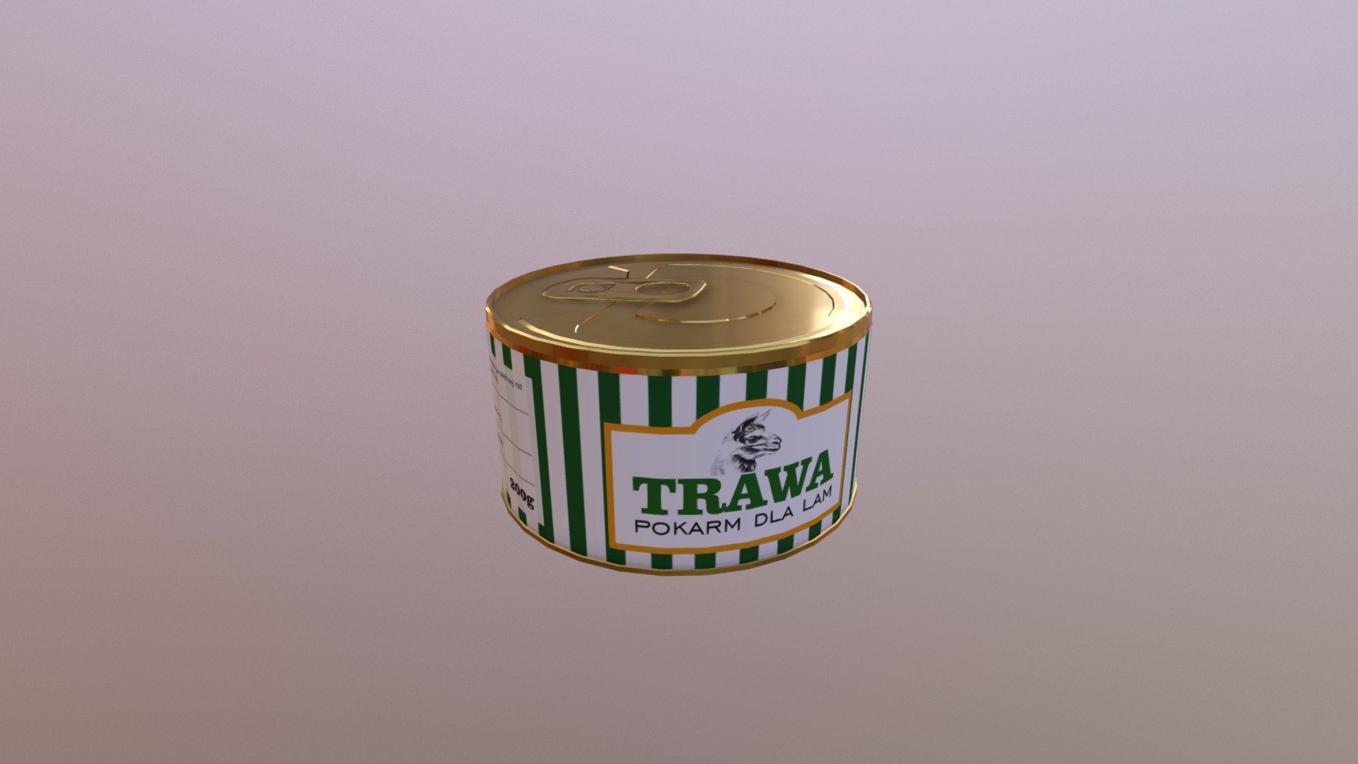 Llama food can design - 3D model by sweeteggplant [c403ed2] - Sketchfab