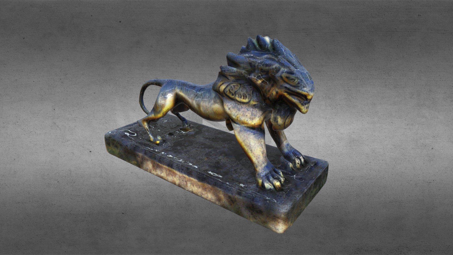 chimera statue - Download Free 3D model by vicente betoret ferrero ...