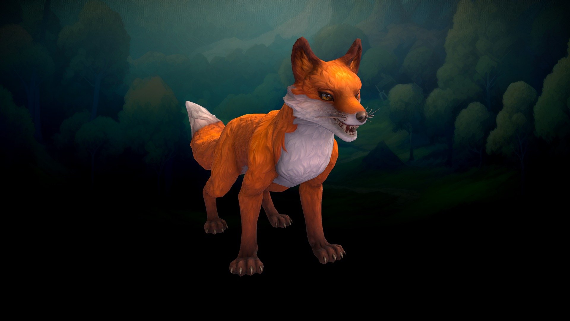 Stylized Fox - 3D model by N-hance Studio (@Malice6731) [c404f1d ...