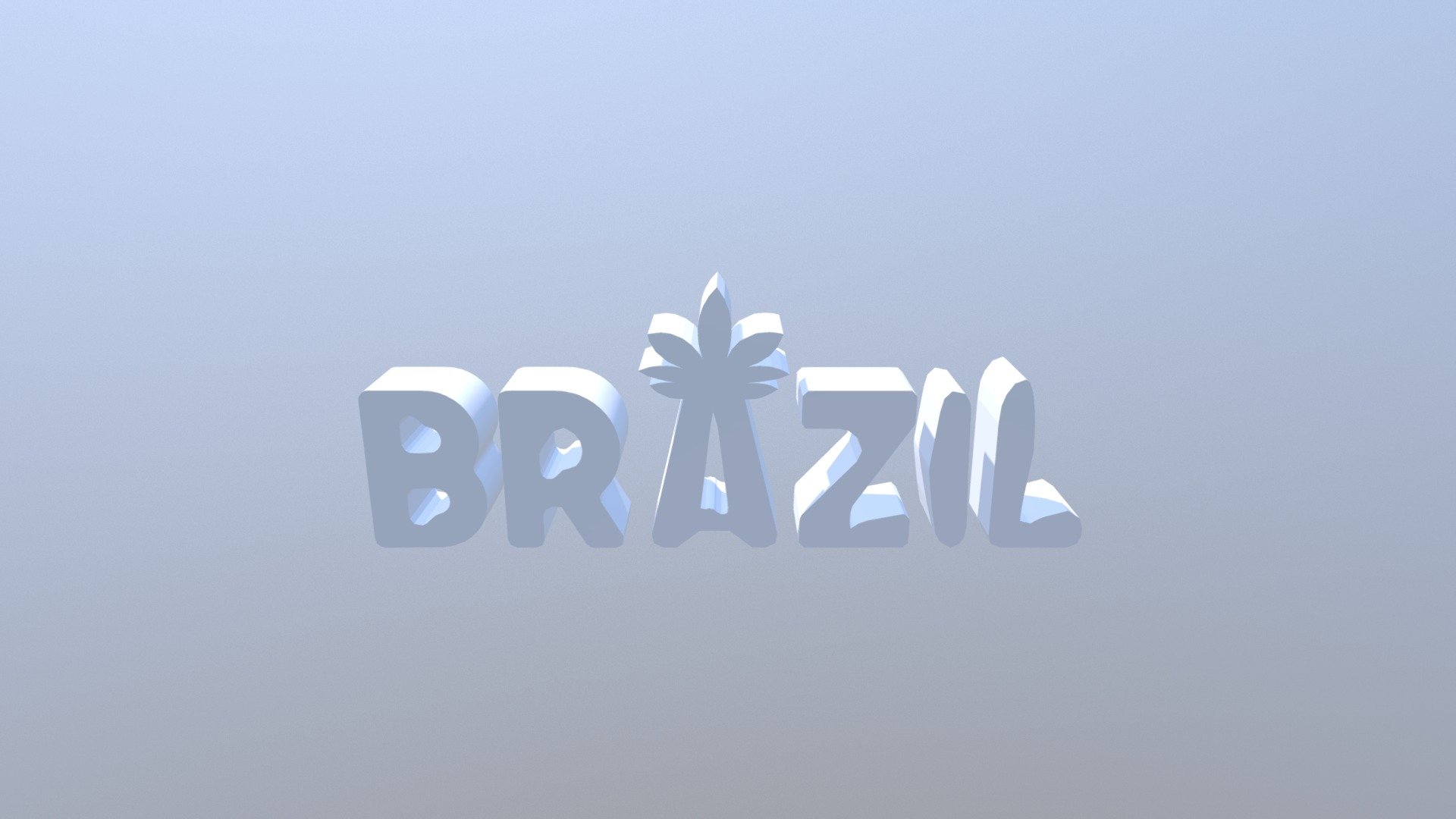 BRAZIL LETRAS - 3D model by patriciamerino [c406899] - Sketchfab