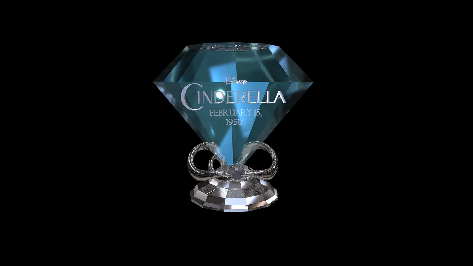 Disney100 Cinderella Diamond - 3D model by Andres C. (@andres.c3D ...