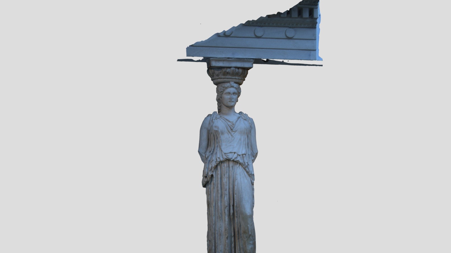 Caryatids British Museum - 3D model by ar00099 [c4079f4] - Sketchfab