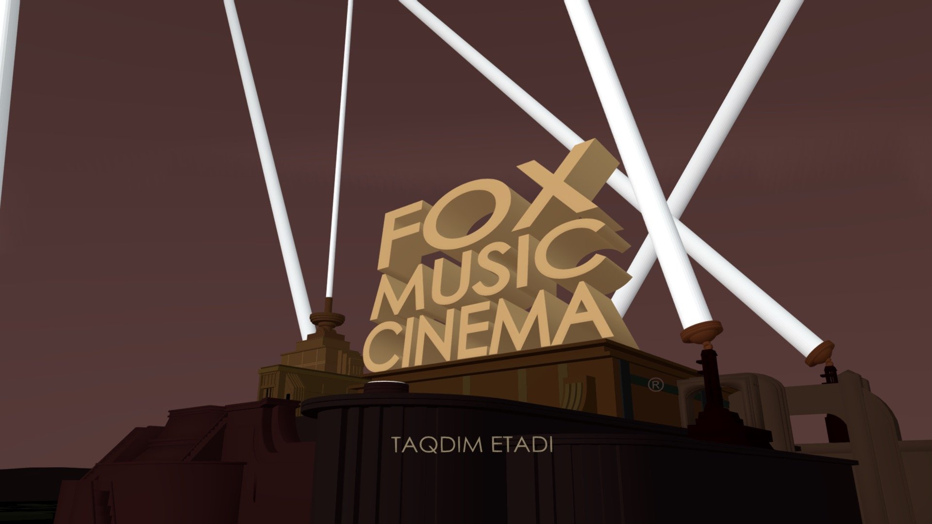 Fox Music Cinema logo remake - Download Free 3D model by ...