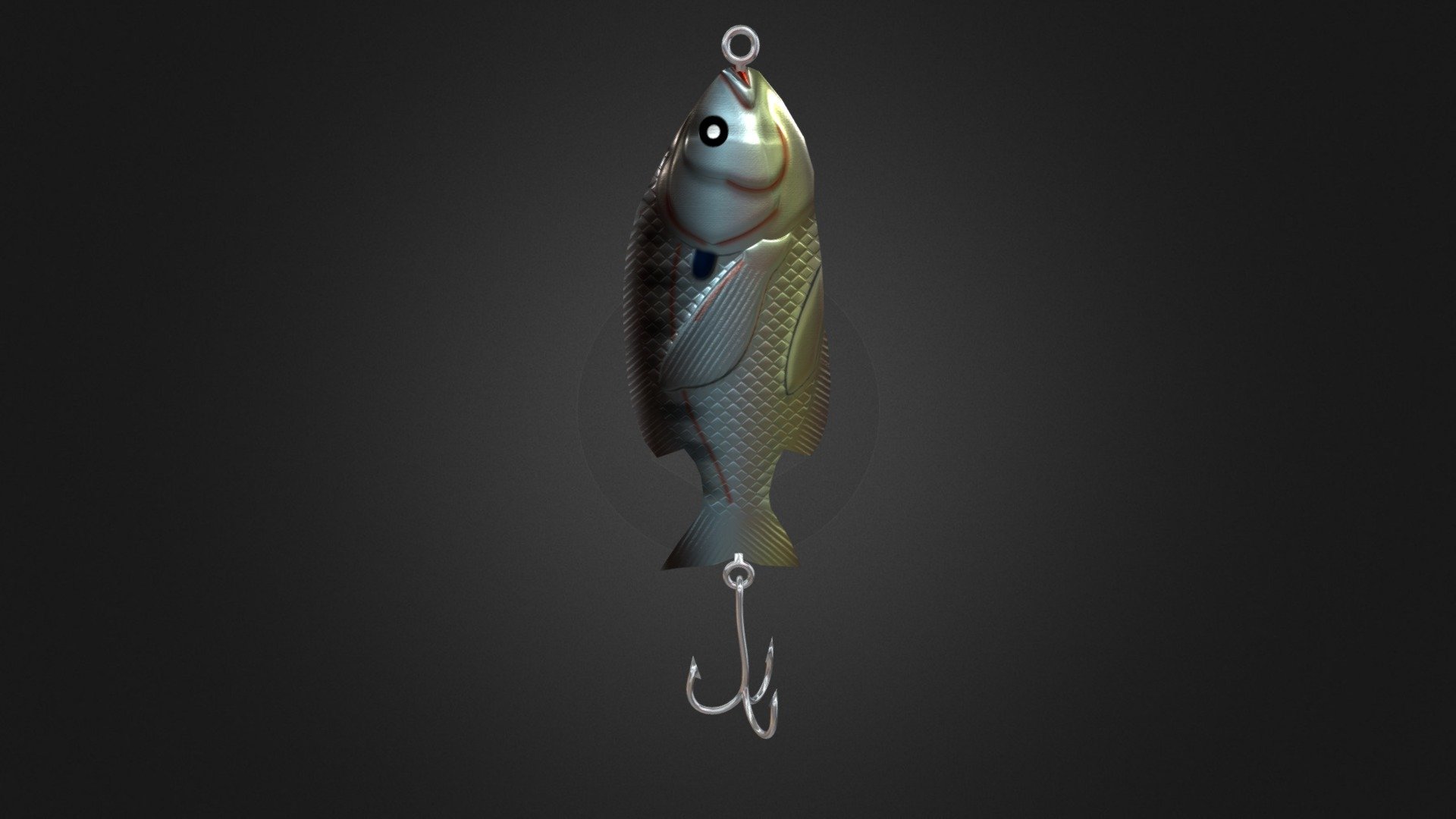 Fishing Lure №8 - 3D model by EugeneOst [c409358] - Sketchfab