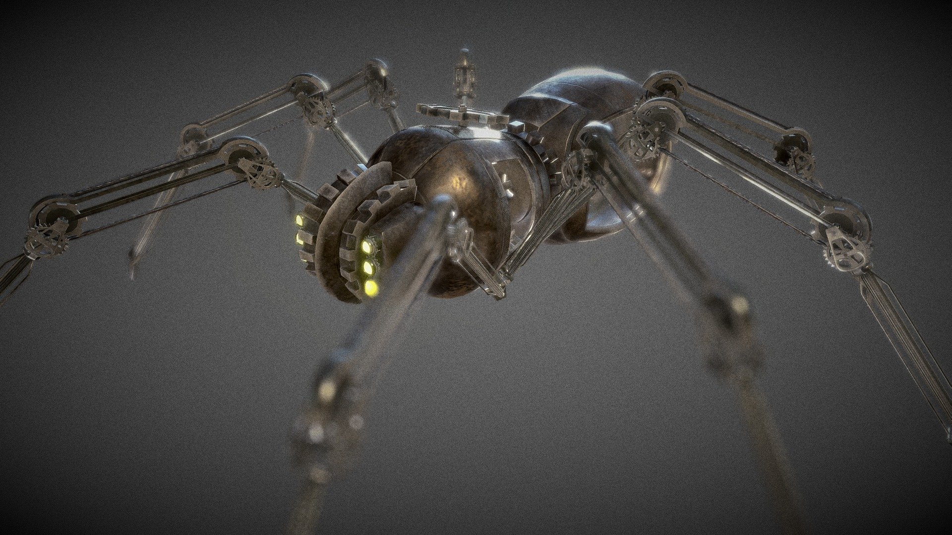 Clockwork Spider - Download Free 3D model by CharlieCatling [c4095ab ...
