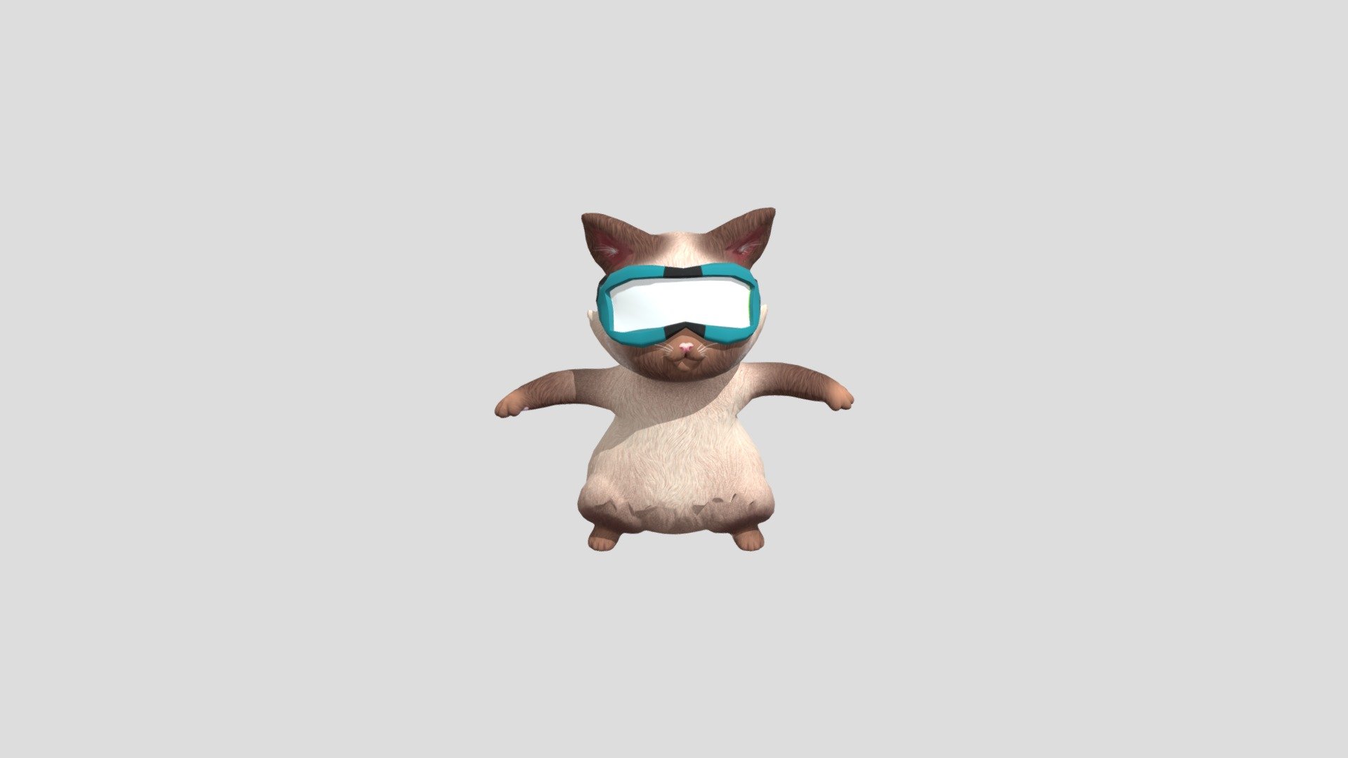Gary Cat_Variation_3 - 3D model by creative.avl [c4097f5] - Sketchfab