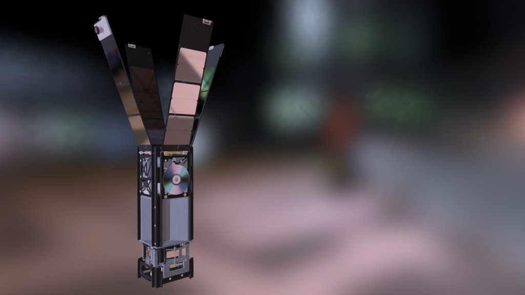 CubeSat Tower - WIP - 3D model by Ihab Mardini (@ihabiano) [c40adb0 ...