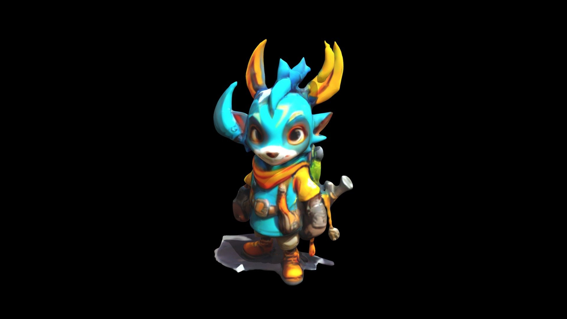 Anime and Manga character, after - Download Free 3D model by klrxyz ...
