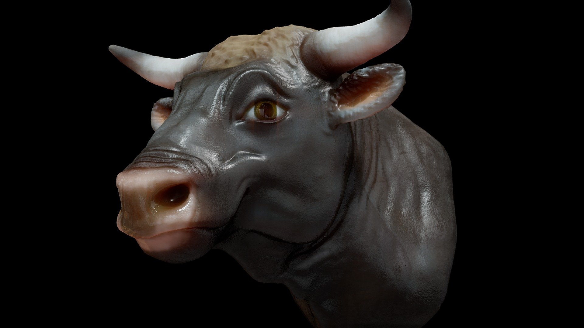 FREDRIK the Taurus [head] - Download Free 3D model by BlueMesh (@VapTor ...