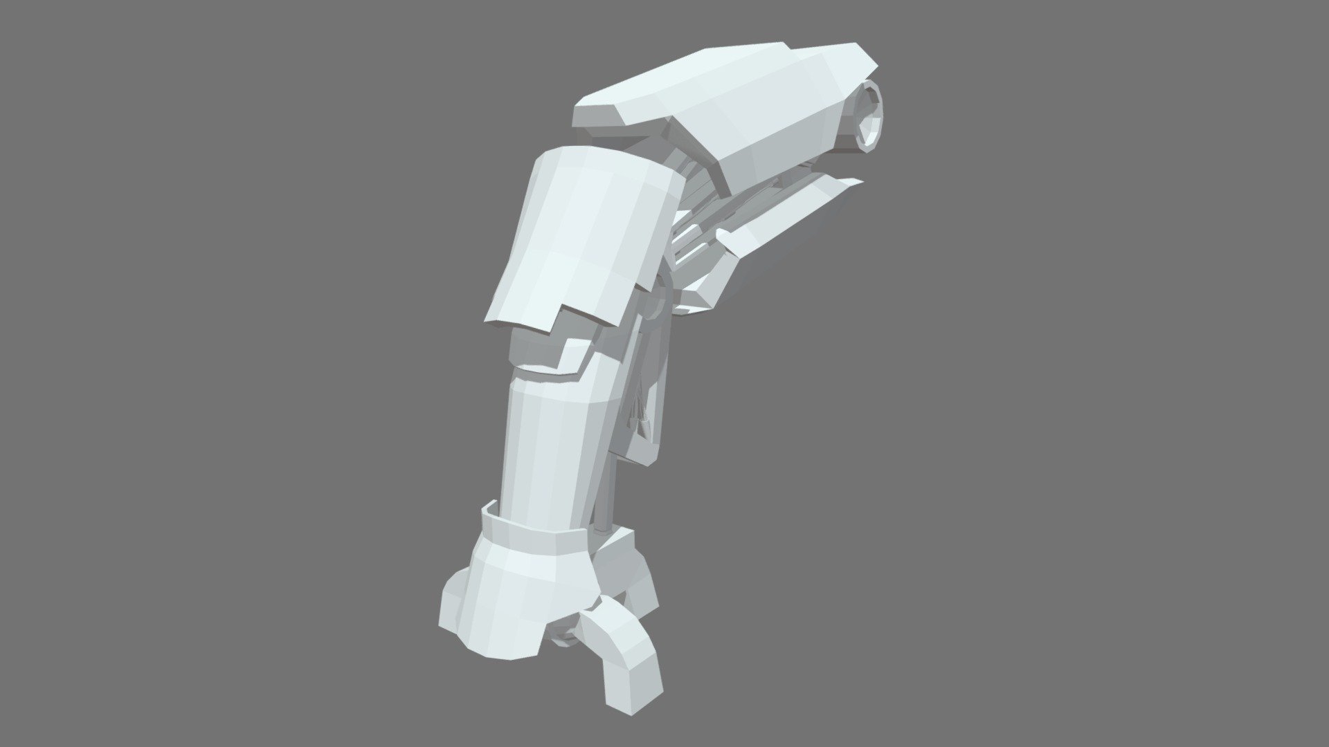 Low Poly Leg - Download Free 3D model by jahobs [c40d778] - Sketchfab
