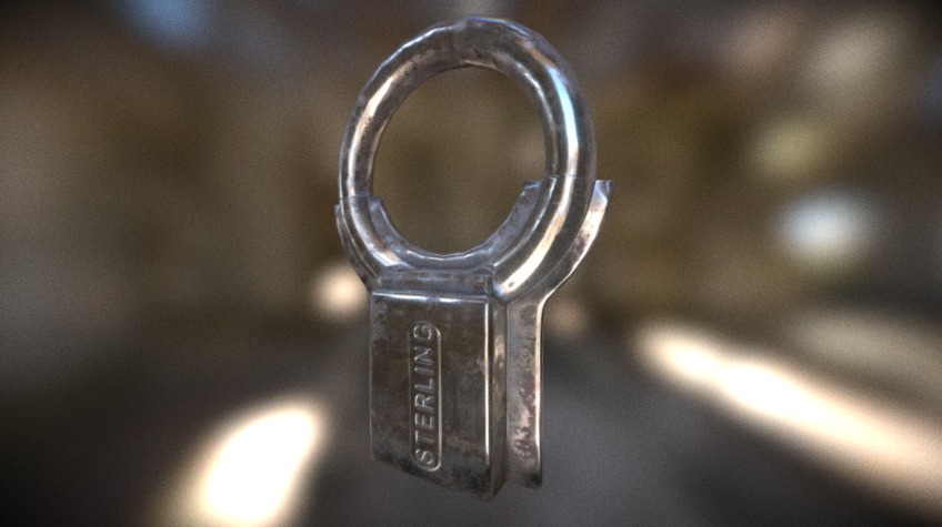 Low Poly lock - 3D model by tylersorg [c40ee40] - Sketchfab