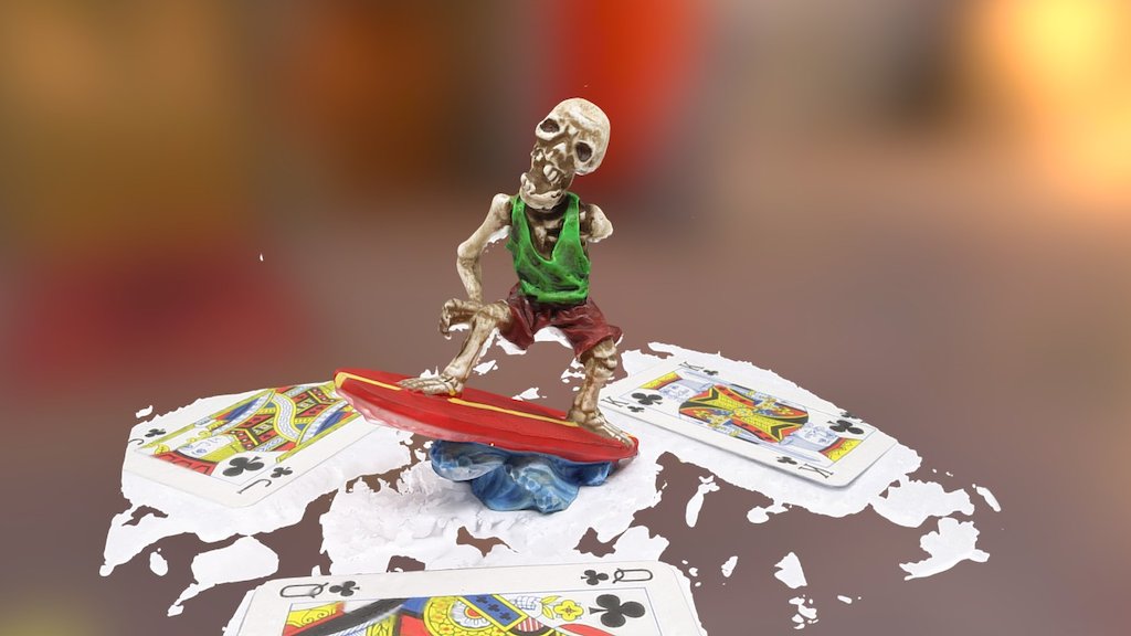 (NVA) Surfing Skeleton - 3D model by Mixed Reality Lab ...