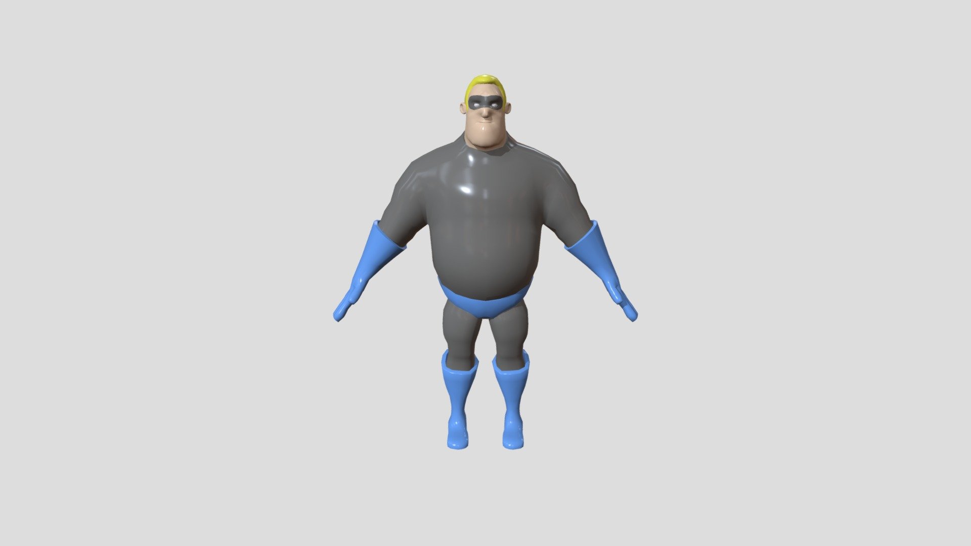 Mr Increible - 3D model by franco.latorre.vidal [c4103c9] - Sketchfab