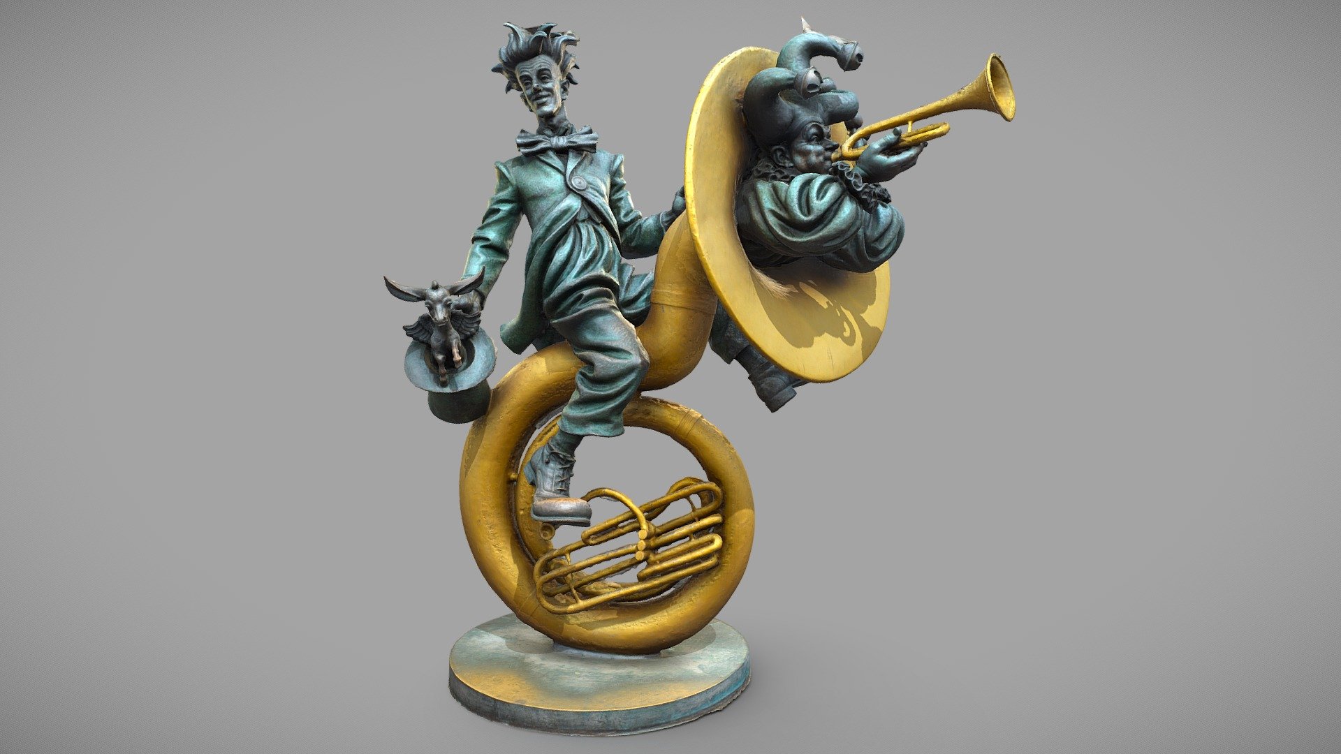 circus sculpture - 3D model by yellowbeats [c411070] - Sketchfab