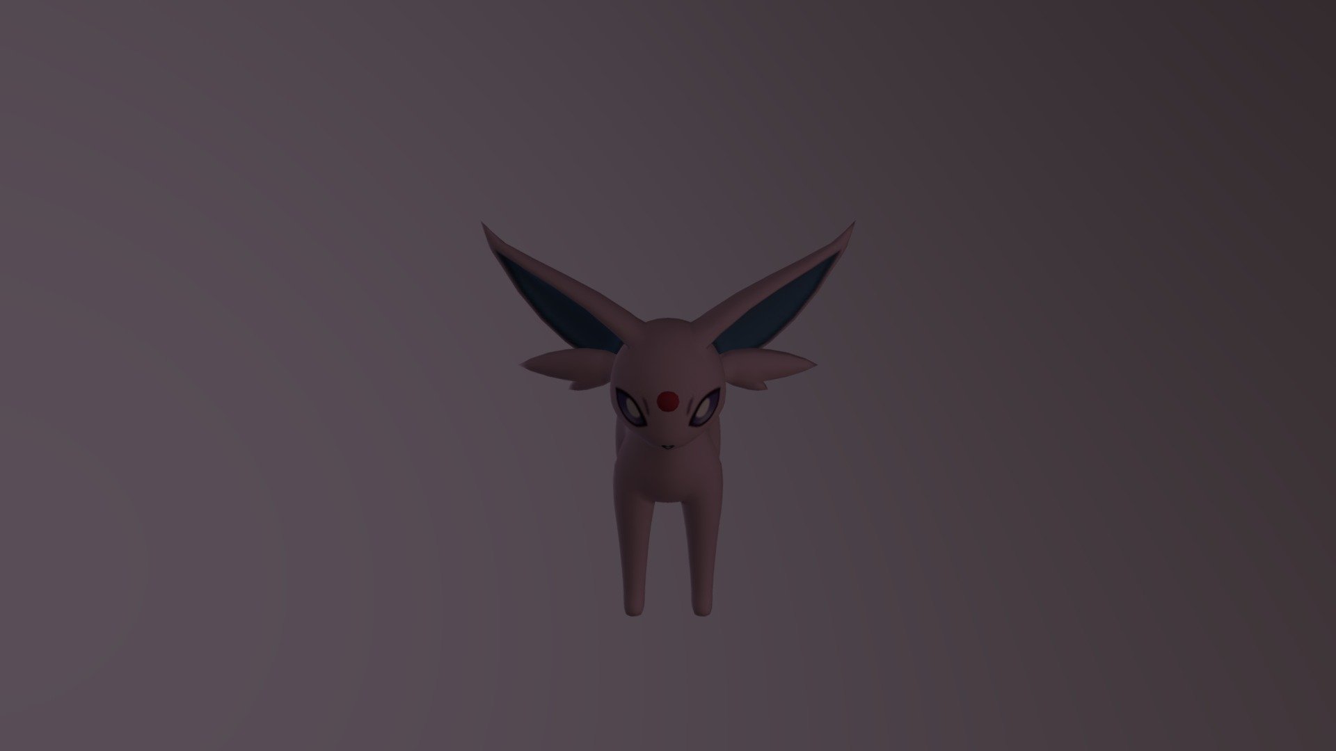Espeon - Download Free 3D model by 31schrci [c411860] - Sketchfab