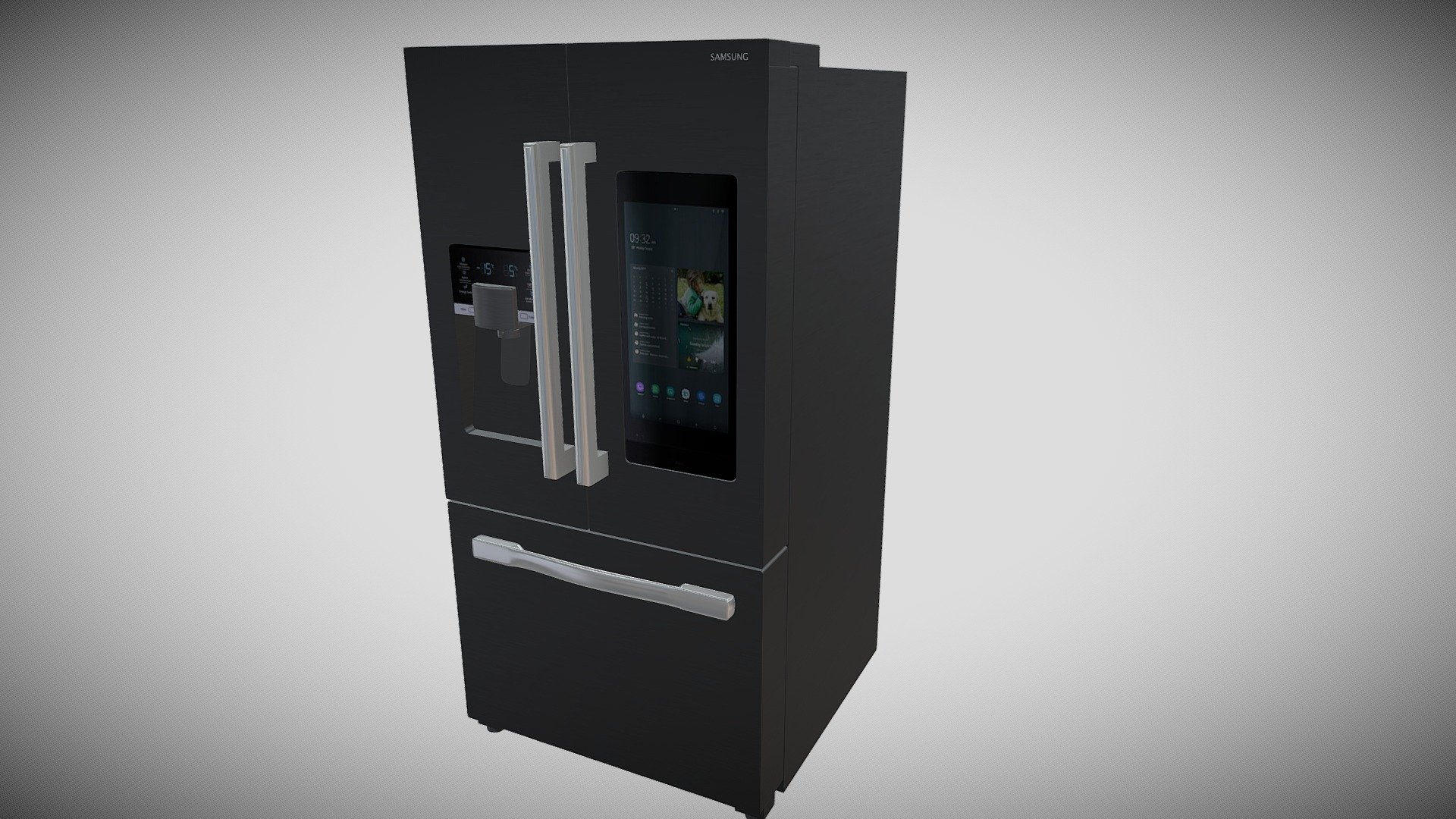 3D Model of Kitchen Fridge - 3D model by LB_Models [c41285d] - Sketchfab