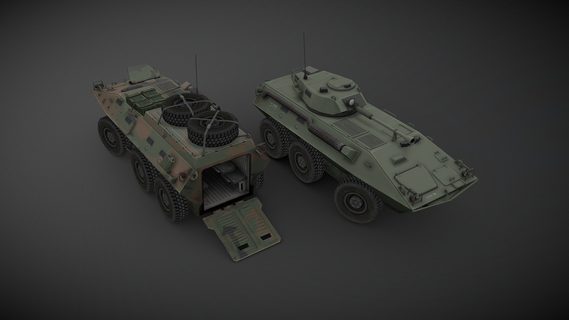'84 Cadillac Gage LAV-300 - 3D model by KI5 (@KI5mods) [c413369 ...