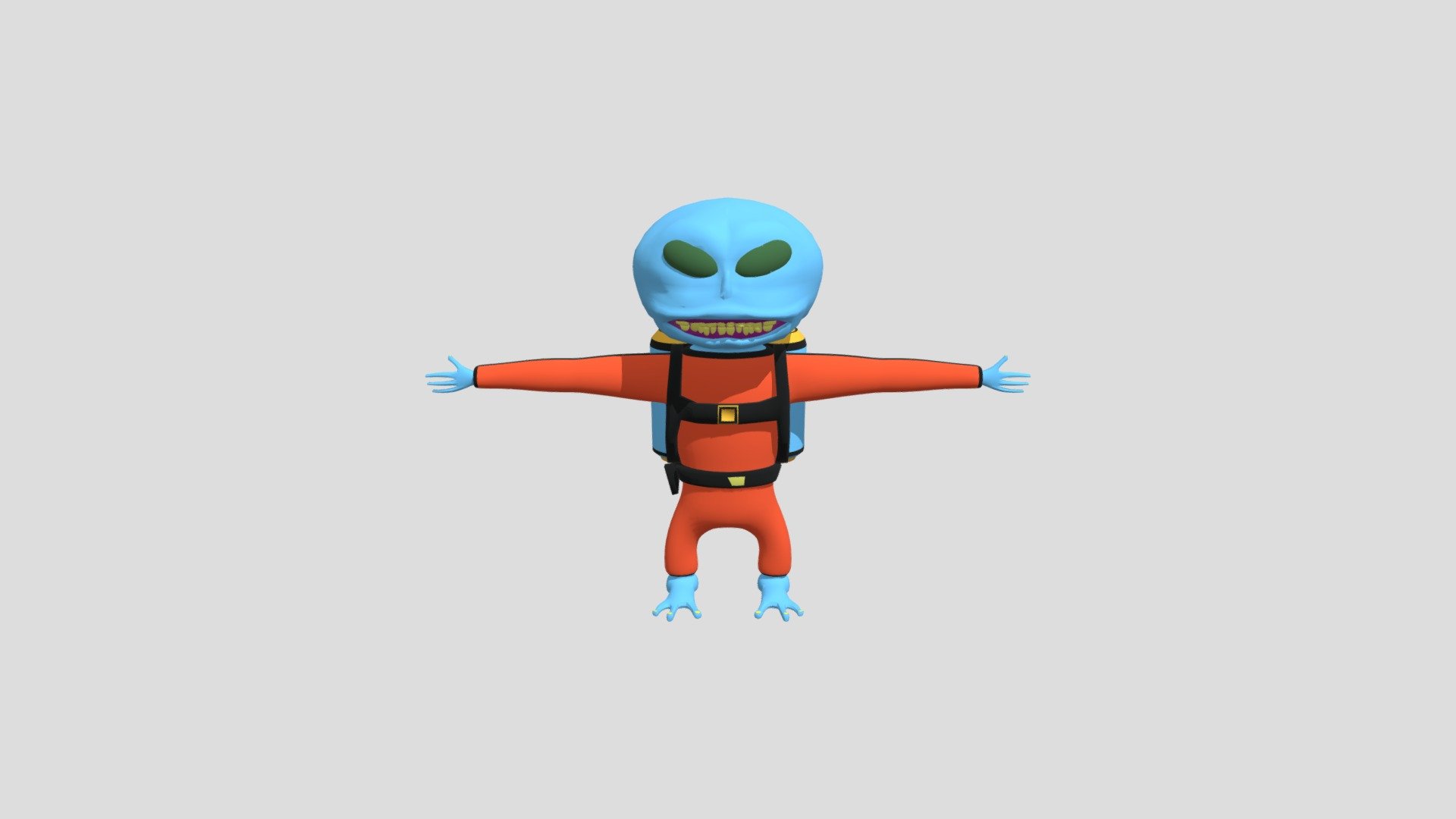 Alien Final - 3D model by EliteStomper [c413bfd] - Sketchfab