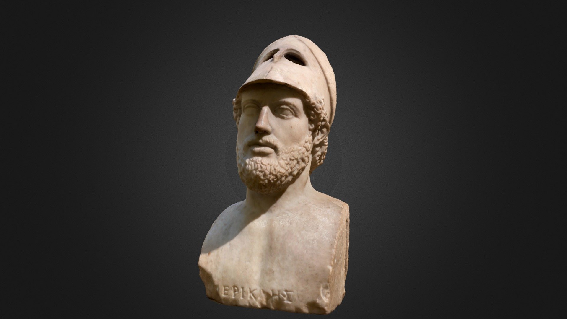 Ancient greek bust sculpture - Buy Royalty Free 3D model by Unique ...