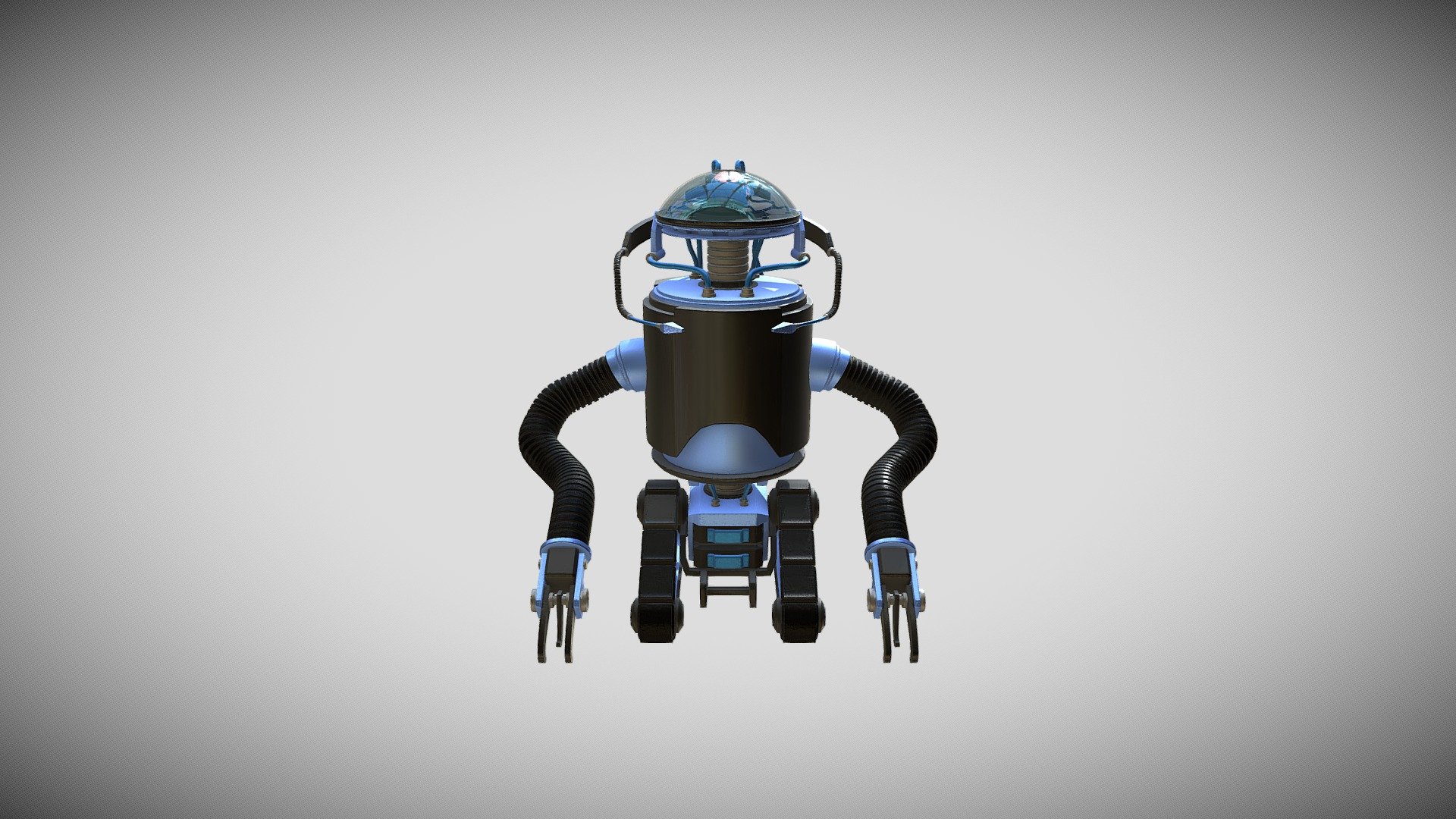 Stylized Robot - 3D model by Callum_Viper [c418fdf] - Sketchfab