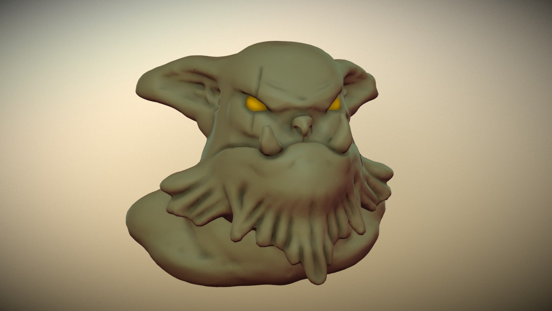 Sculpt January 06: Monster - 3D model by joelthebergman [c41af9a ...