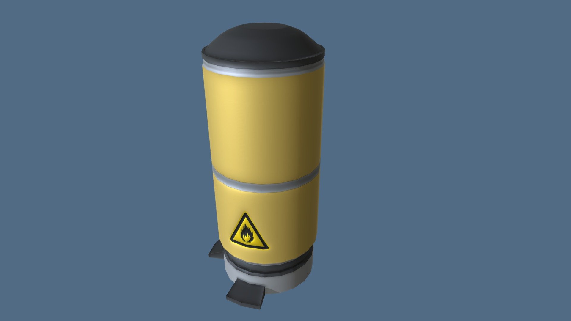 Tall gas tank - 3D model by DrewA [c41bce4] - Sketchfab
