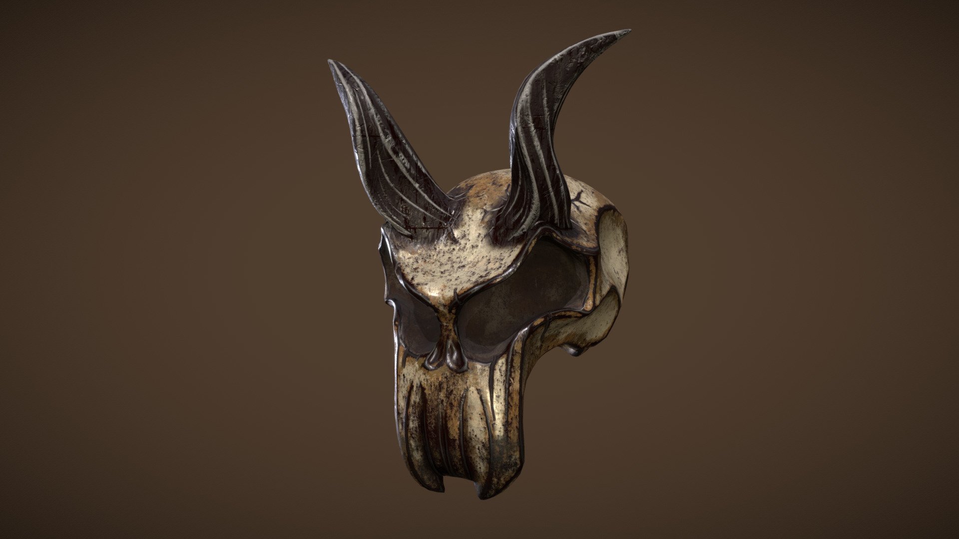 Stylized Demon Skull - 3D model by Saerion (@_saerion) [c41c6c4 ...
