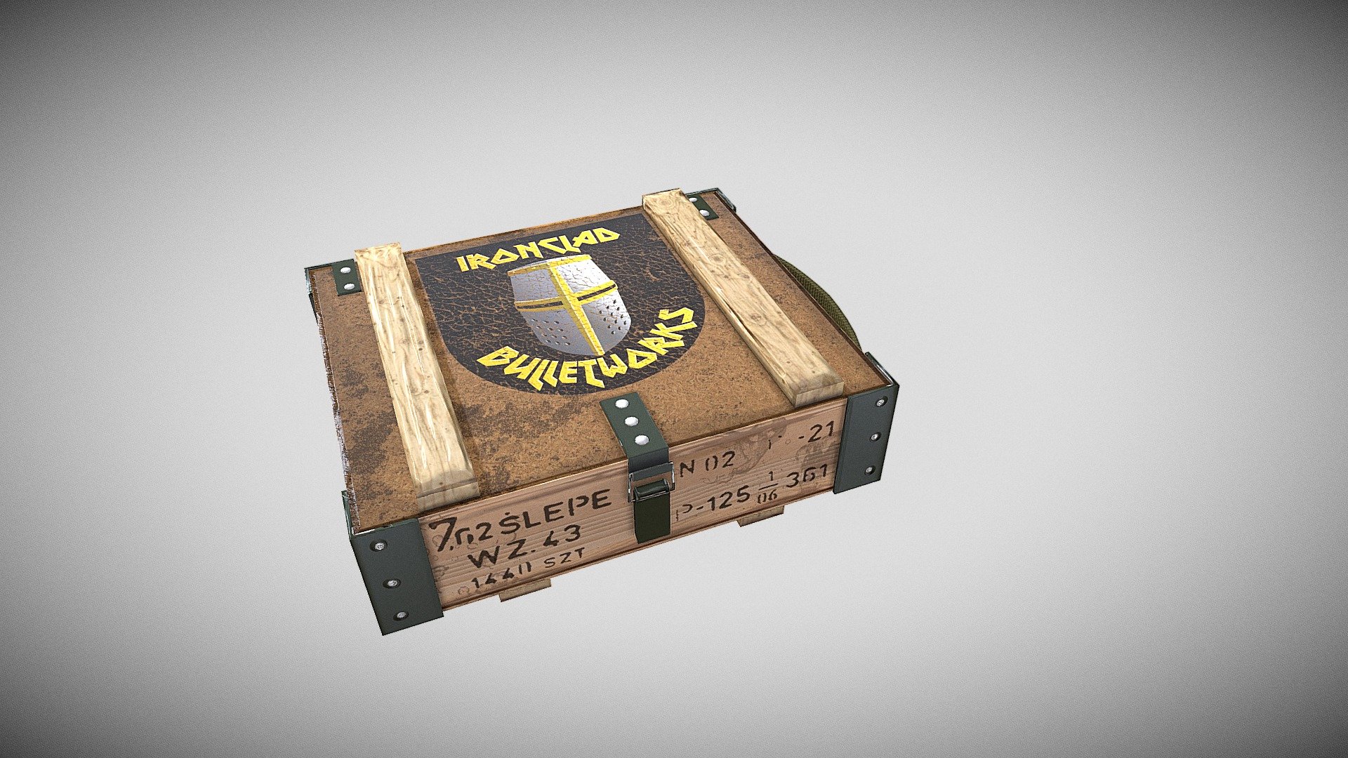 AmmoCrate Asset - Download Free 3D model by Sean Otwell (@seanotwellart ...