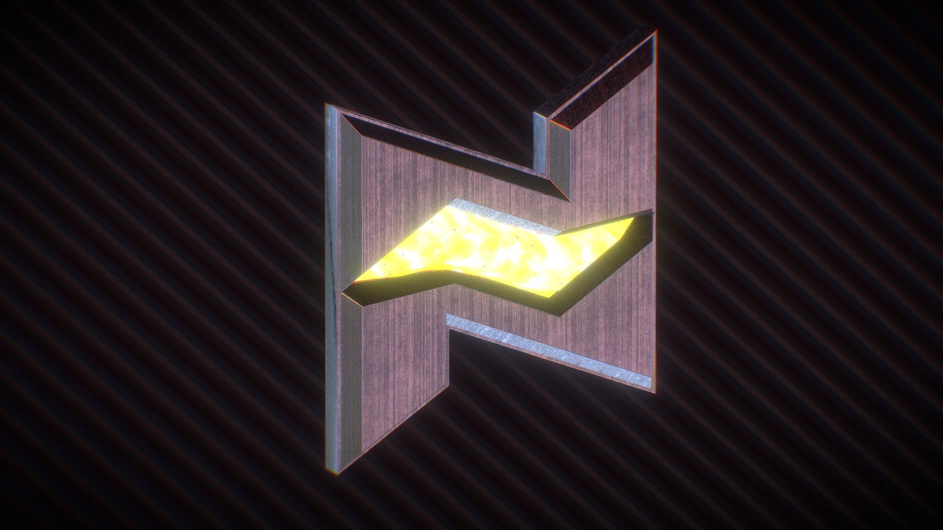 Nitro N Logo - Download Free 3D model by TinkoD [c41d2e6] - Sketchfab