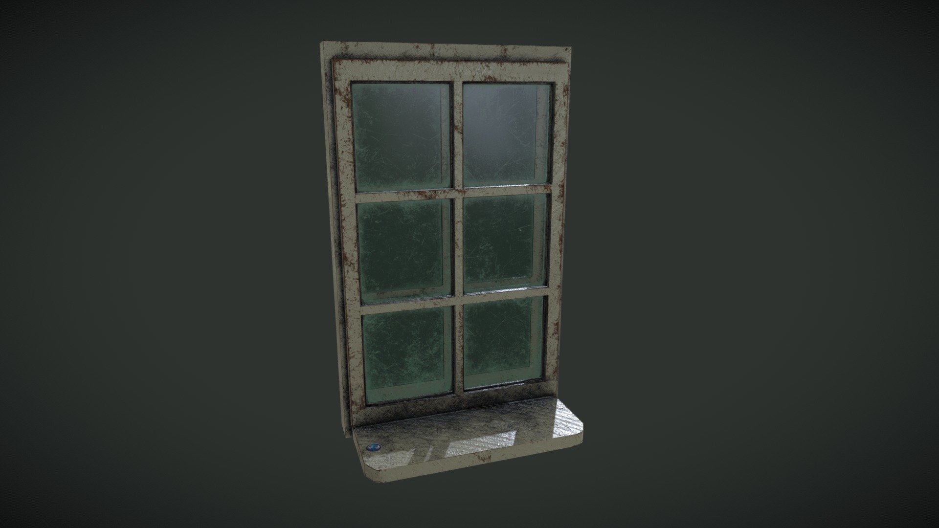Dirty Dingy Window (Chopped) - 3D model by Saiayga [c41d363] - Sketchfab