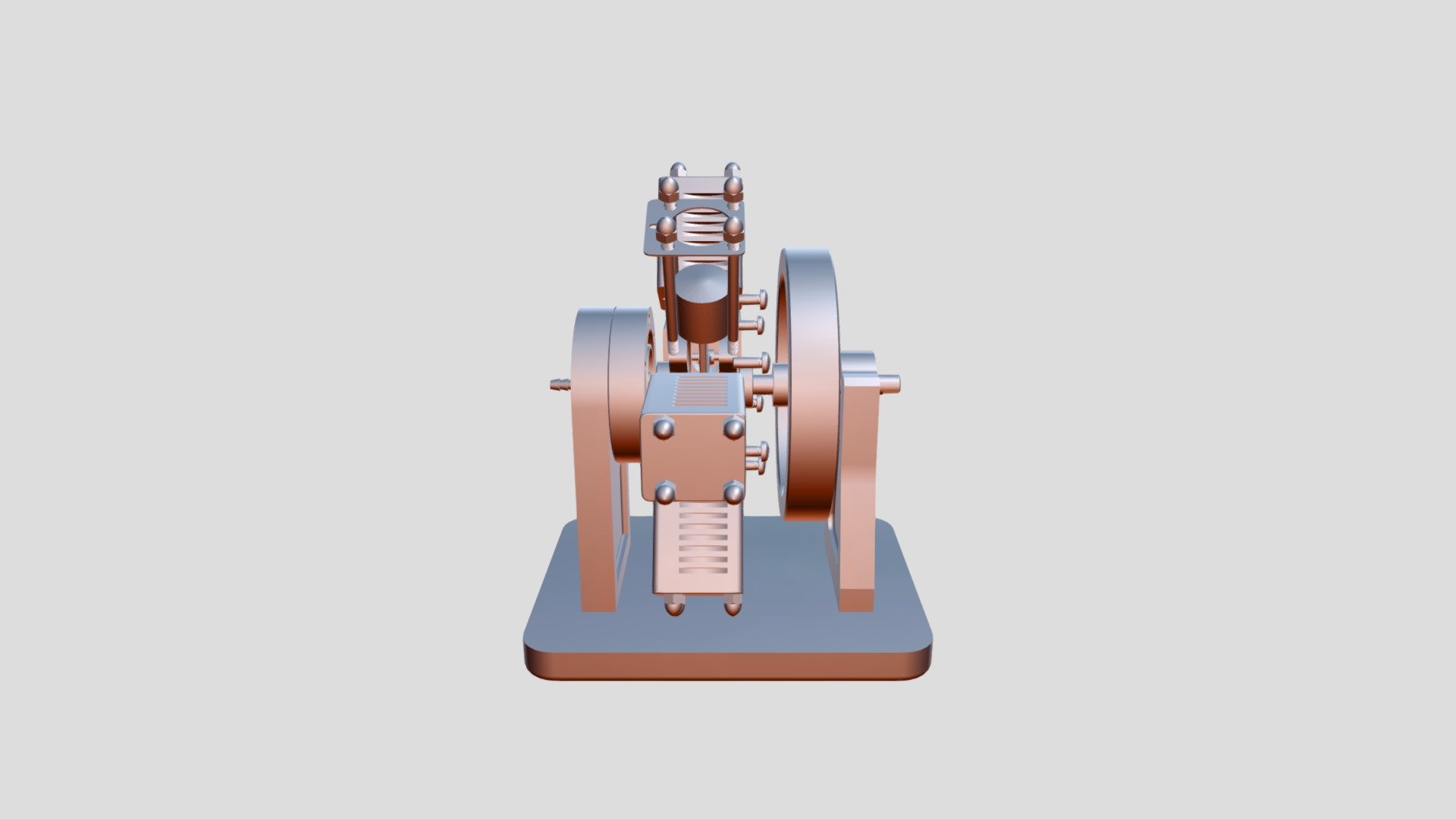 Final Full Radial Engine Assembly - Download Free 3D model by ...