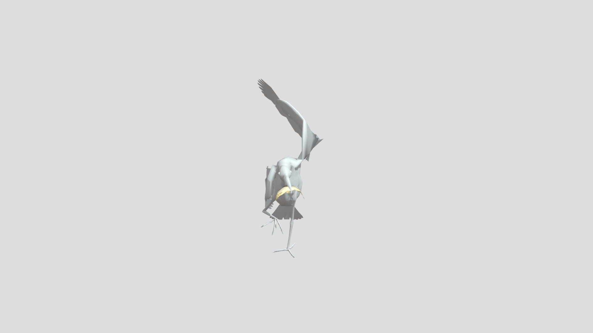 Heron bird with rig and animation - 3D model by arpoint [c41dc65 ...