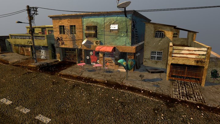 Favela 3D models - Sketchfab