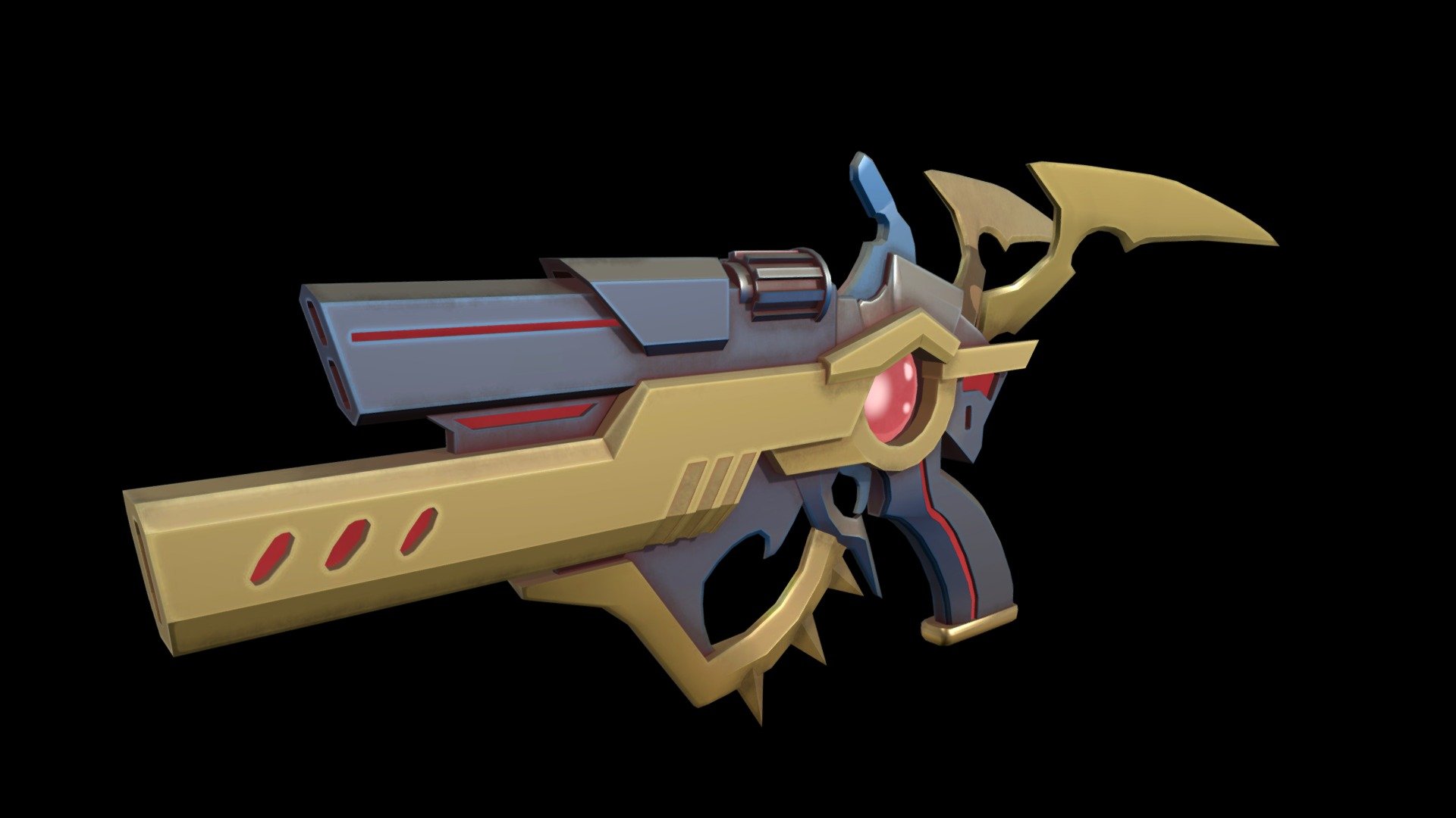 Magikey Gun - 3D model by Agustin Christie (@agustinchristie) [c41f297 ...