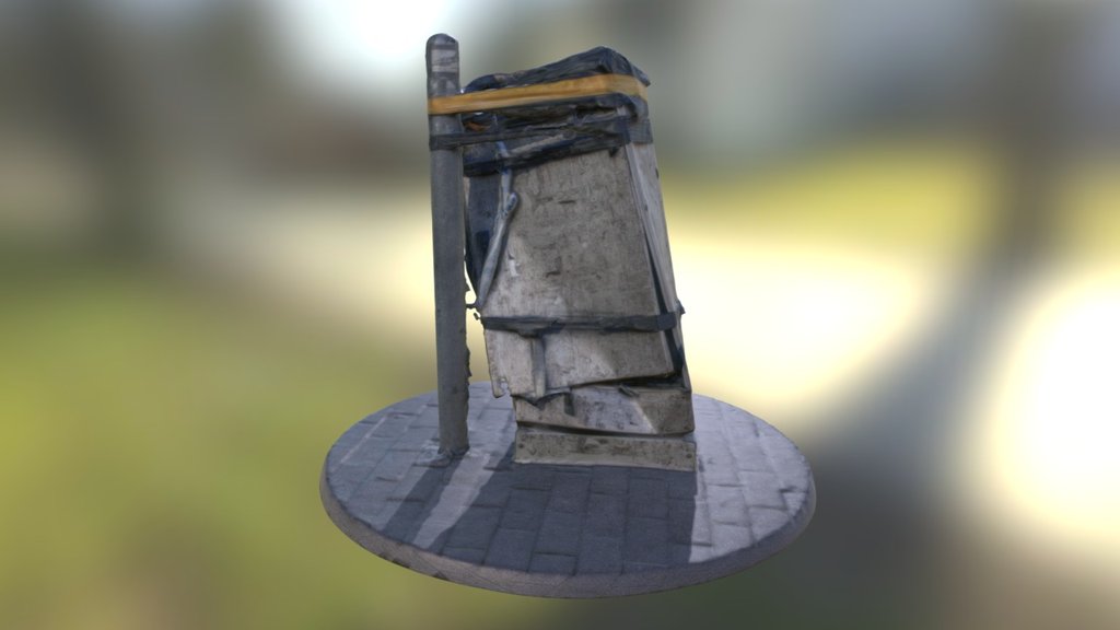Broken Box - 3D model by Ari Ellert (@alertae) [c423028] - Sketchfab