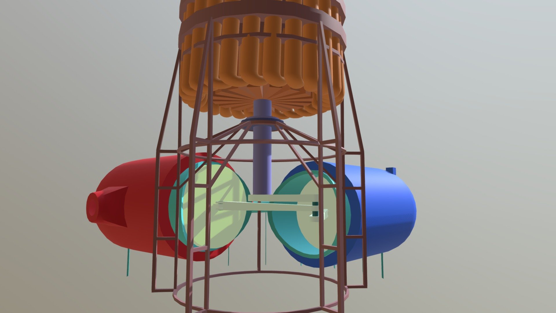 Animated Stirling Engine - 3D model by briligg [c4231d6] - Sketchfab