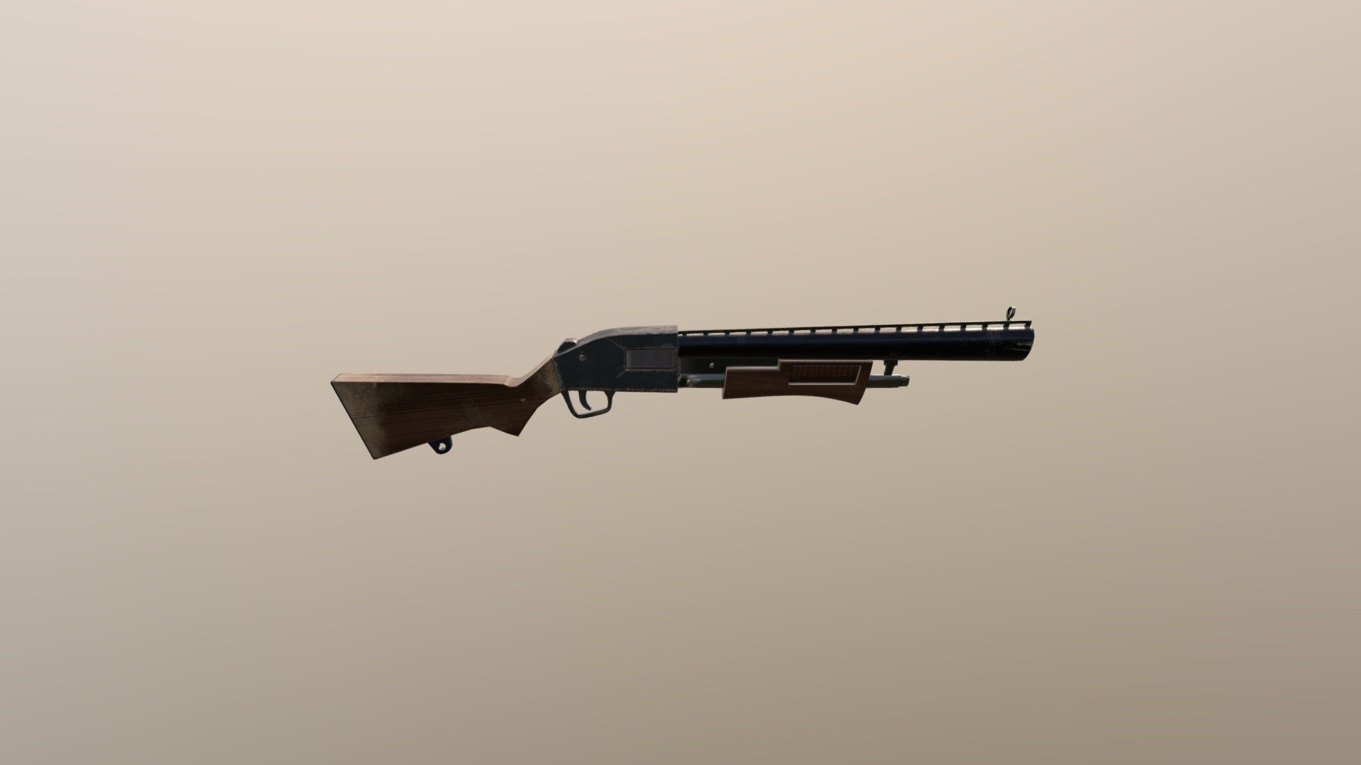 Shotgun Model - 3D model by rangervermelho [c425abf] - Sketchfab