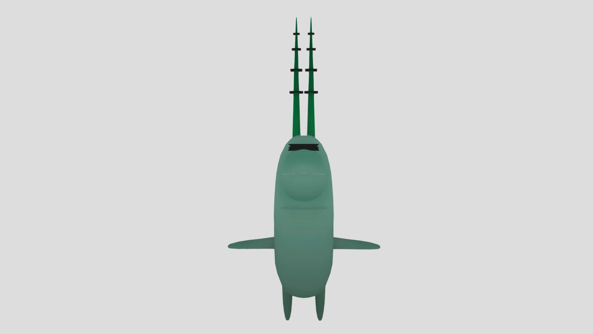 Bfbbr-Plankton - 3D model by Sajin Mickey Firey fan 1342 from Cheryl ...