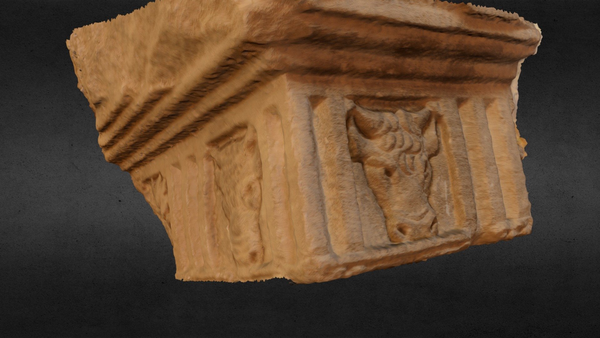 Roman era stone - 3D model by 4visualization [c428dce] - Sketchfab