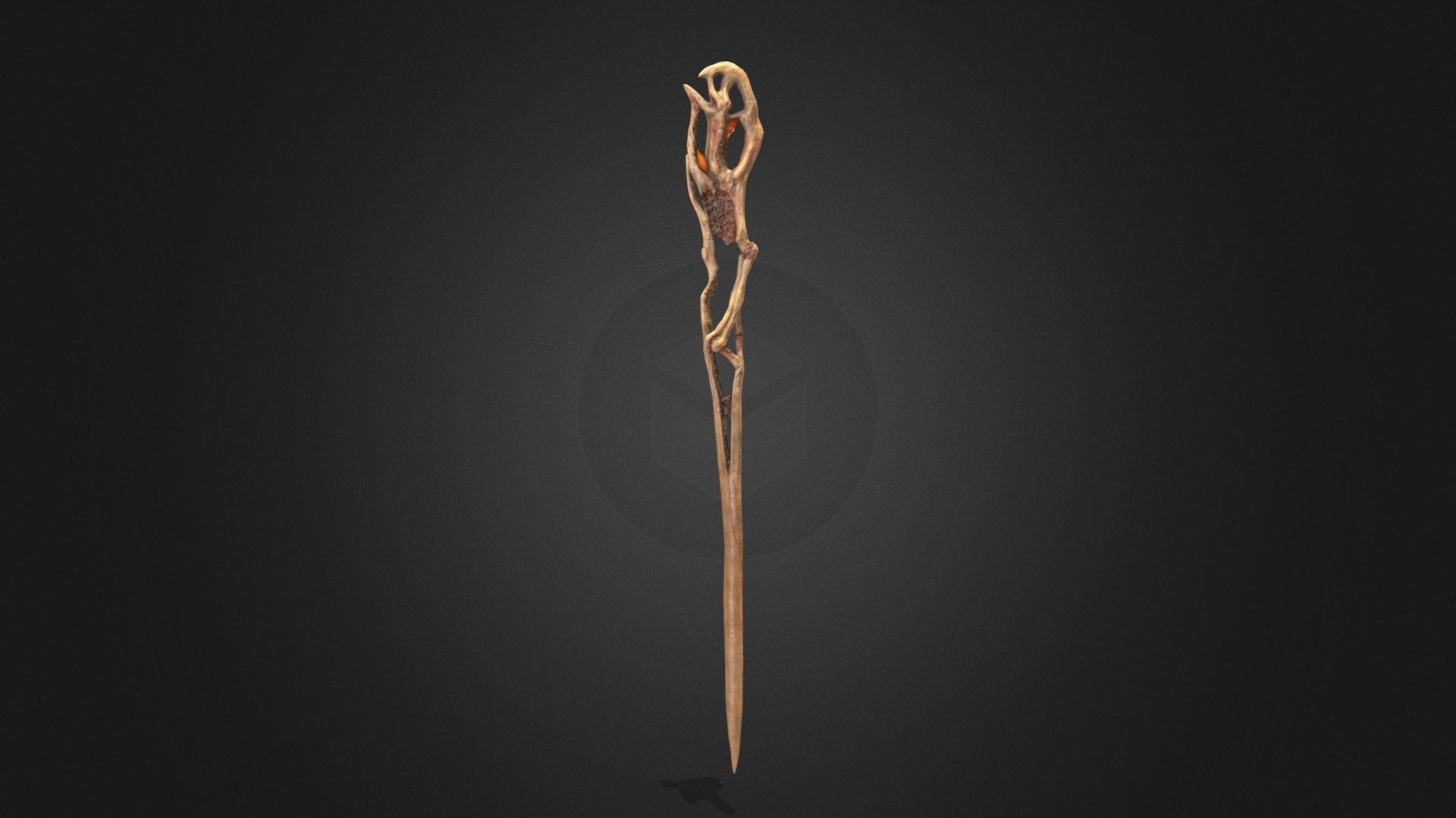Skywind - Staff of Worms - 3D model by imok2009 [c429425] - Sketchfab