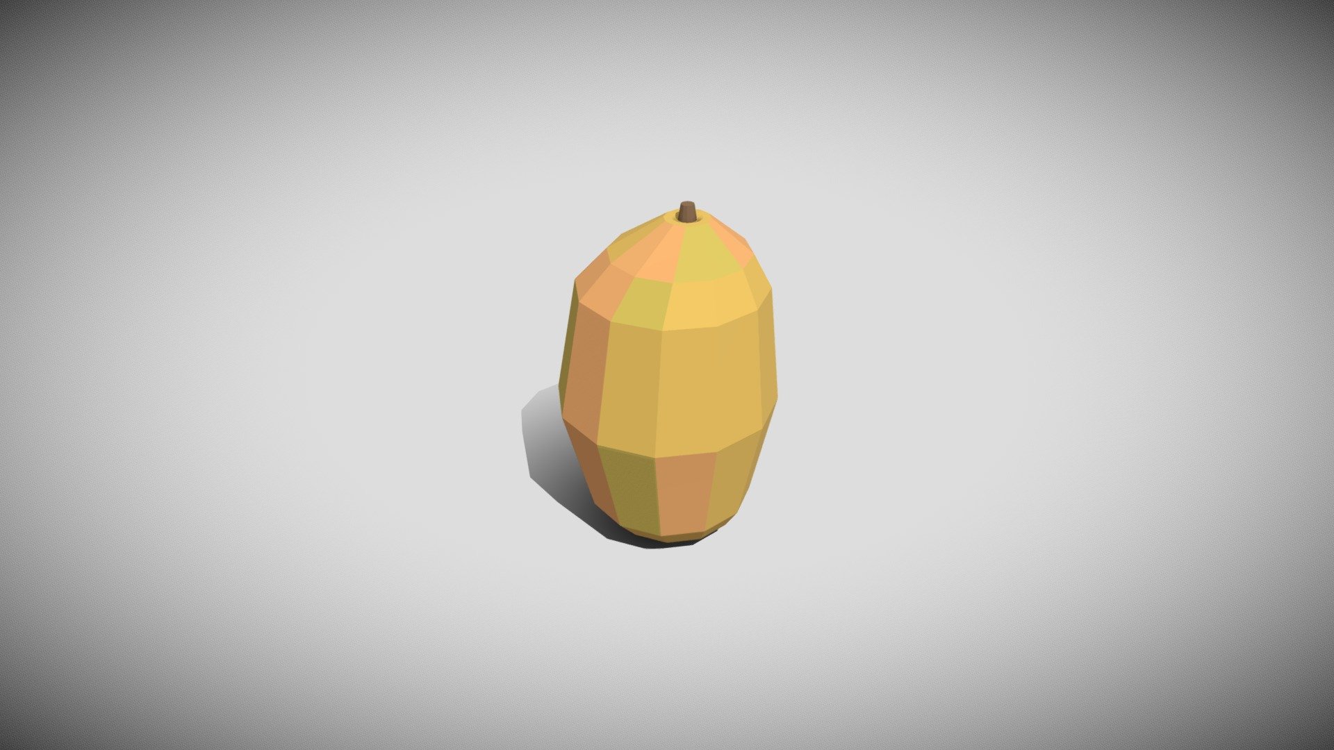 Low Poly Mango - Buy Royalty Free 3D model by AssetSource [c42989c ...