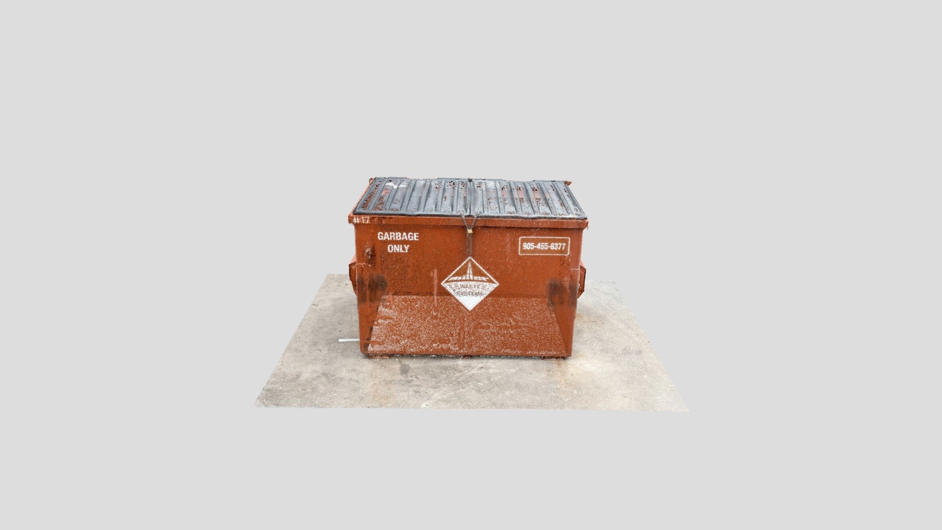 Miller Trash Bin - Download Free 3D model by Recon-3D [c429cce] - Sketchfab